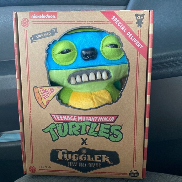 Nickelodeon | Toys | Tmnt Fuggler Limited Edition Doll Plush Leonardo ...